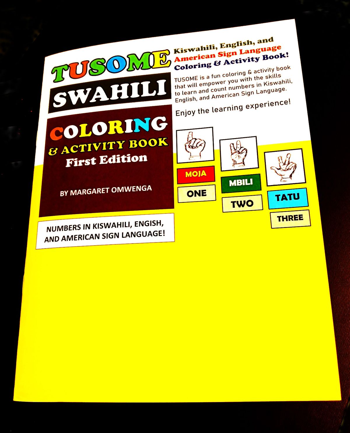Shop, TusomeSwahili, Kiswahili, Swahili, Sign Language, Coloring Book